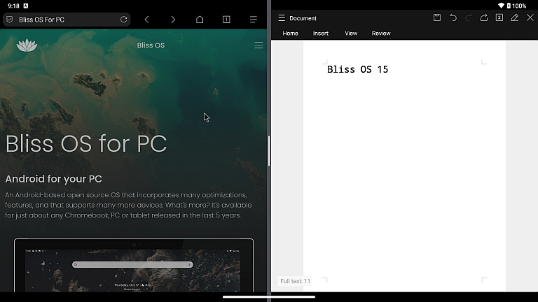 Bliss OS For PC